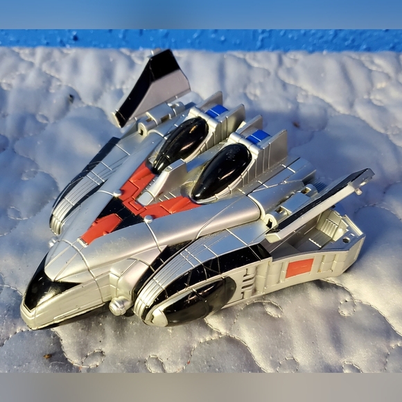 Toys | Power Rangers Time Force Megazord Jet Mode Deluxe Micro Playset ...